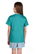 Playera Cuello Redondo Manga Corta Para Niños Perry