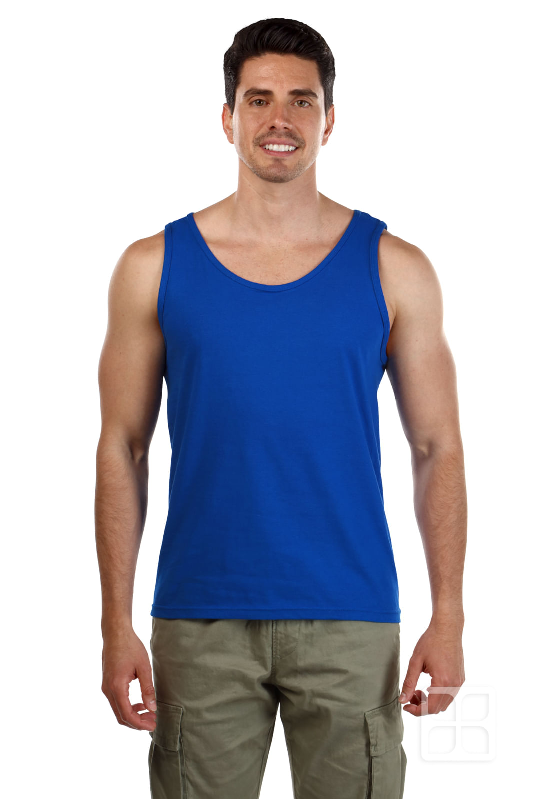 Camiseta Para Hombre Azul Rey