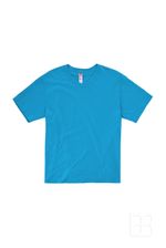 Playera Cuello V Manga Corta Para Hombre Turquesa